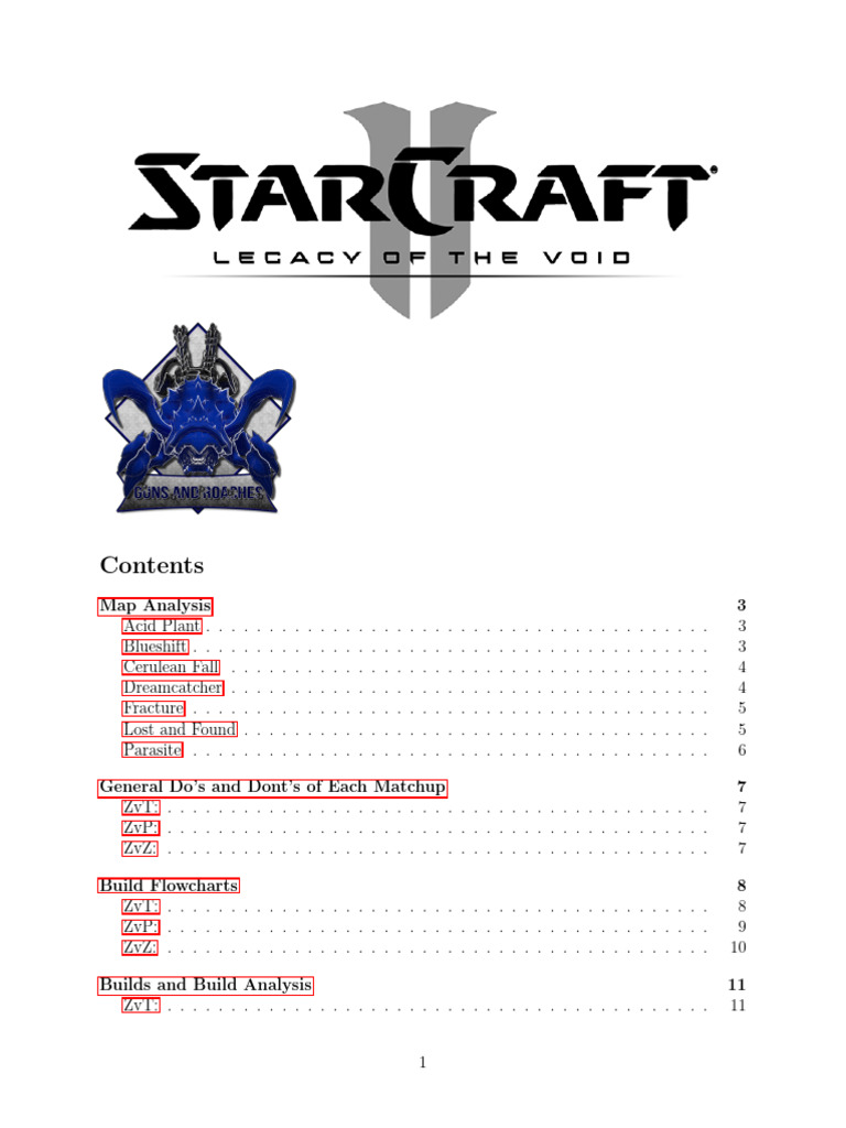 Starcraft 2 Notes | PDF