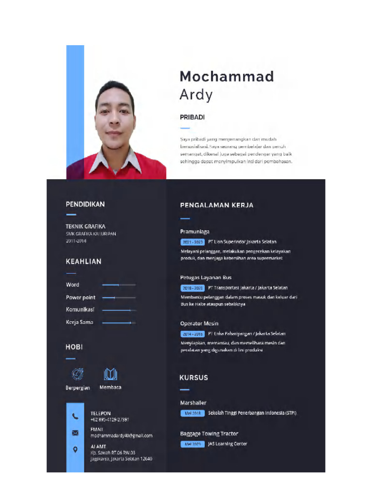 CV Ardy Grafika | PDF