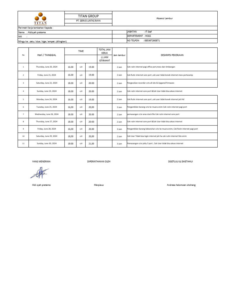 Form SPL Juni Wek 3-4 2024 | PDF