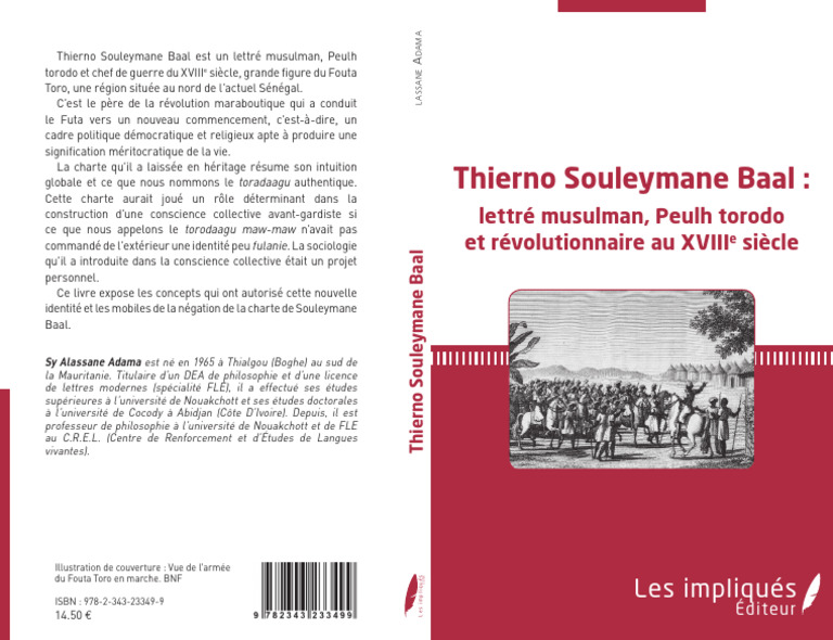 Thierno Souleymane Baal:: Sy Alassane Adama | PDF