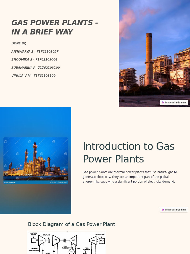 GAS-POWER-PLANTS-IN-A-BRIEF-WAY | PDF