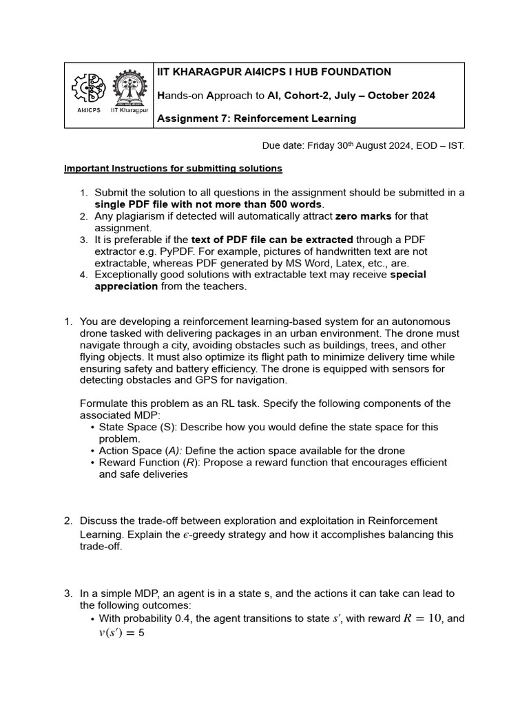 HAAI Assignment RL | PDF