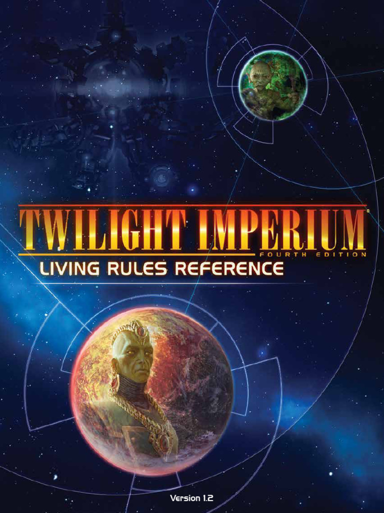 Ti4 Living Rules Reference v1 2 | PDF