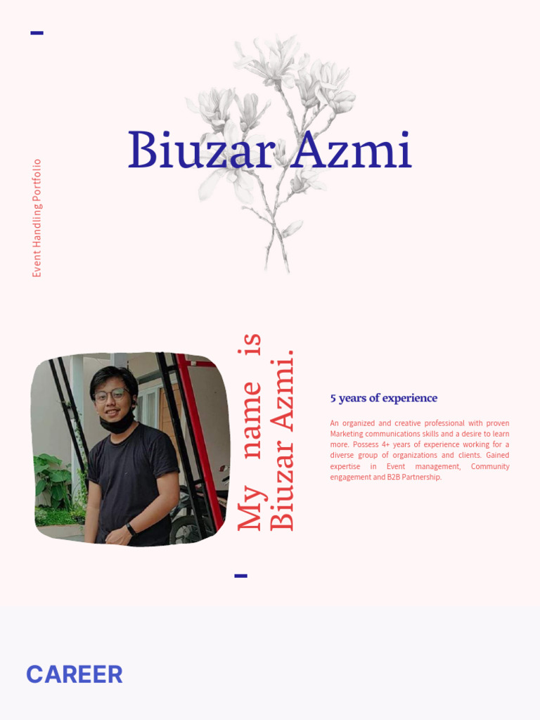 Contoh Portofolio Event Handling Portfolio Pdf