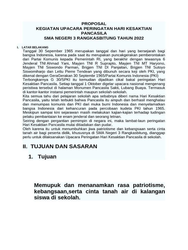 Proposal Indo | PDF | Indonesia
