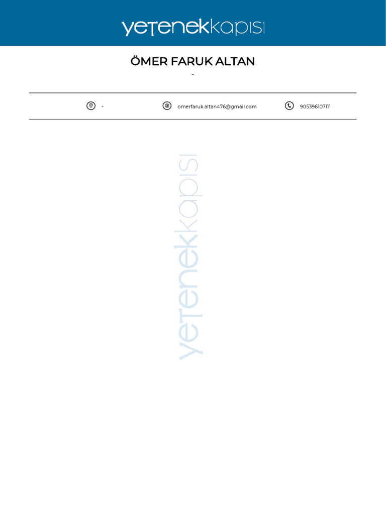 Ömer Faruk Altan | PDF