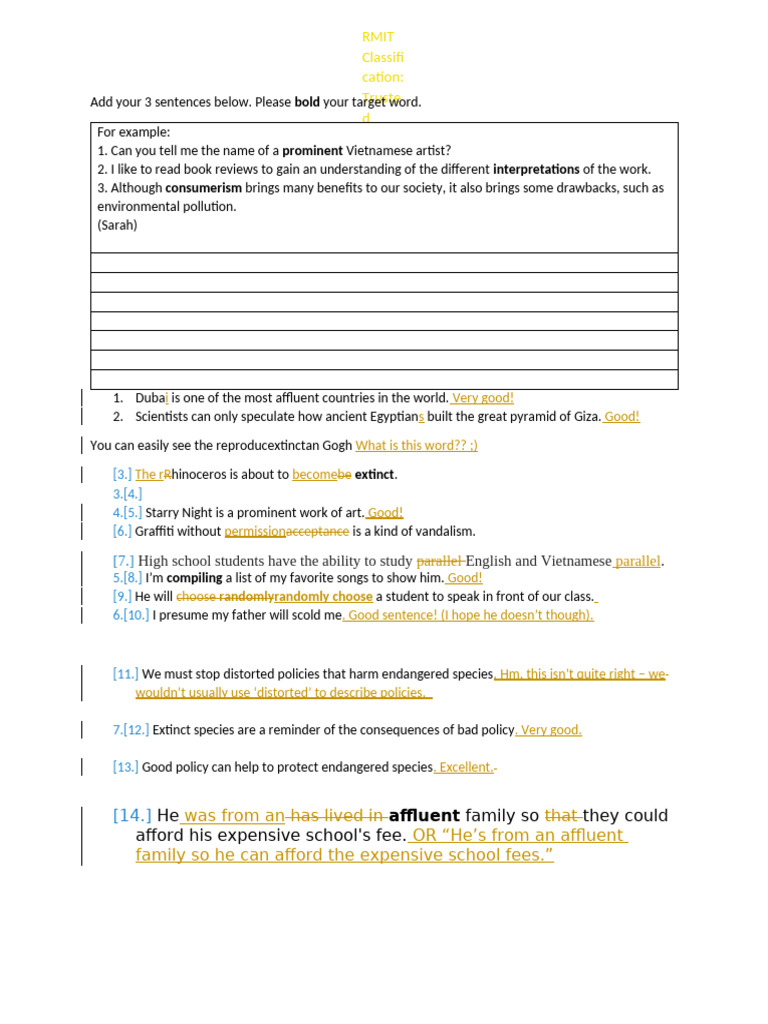 Unit 5 Vocabulary Review | PDF