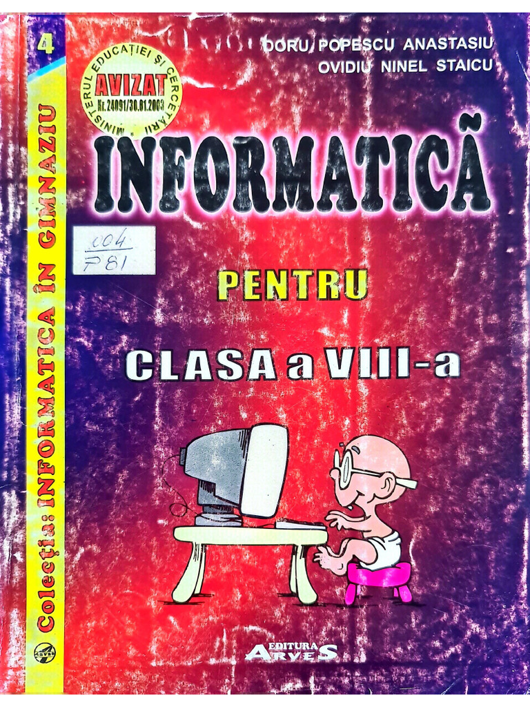 Doru Popescu Anastasiu Ovidiu Ninel Staicu Informatica Manual Cls VIII ...