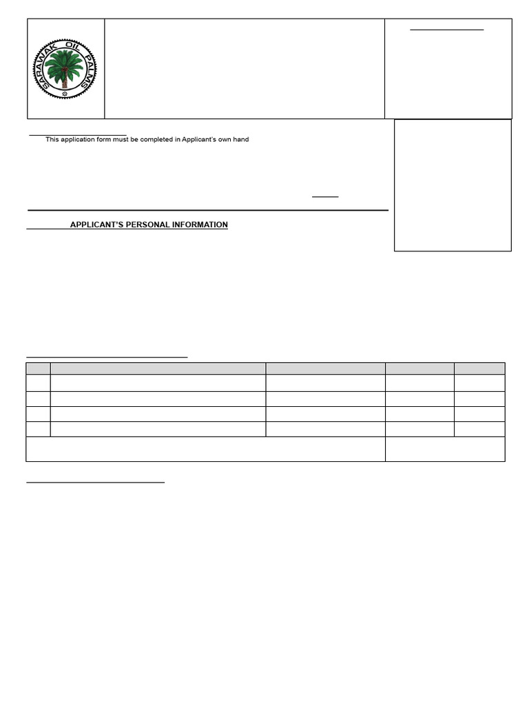 HRF01 Job Application Form 2023 | PDF