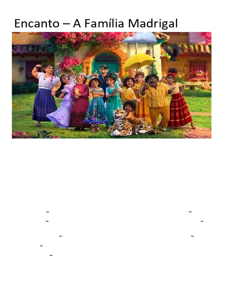 A Familia Madrigal PRONTO | PDF