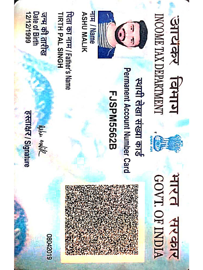 Ashu Malik Pancard | PDF