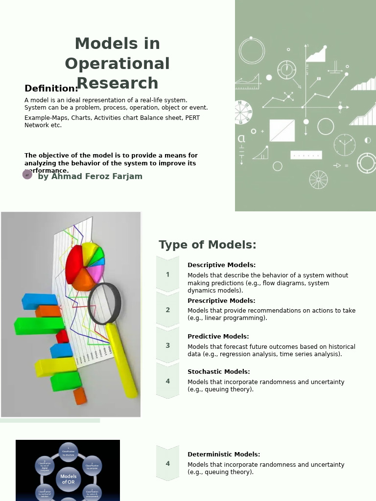 Types of Models in Operational Research | PDF