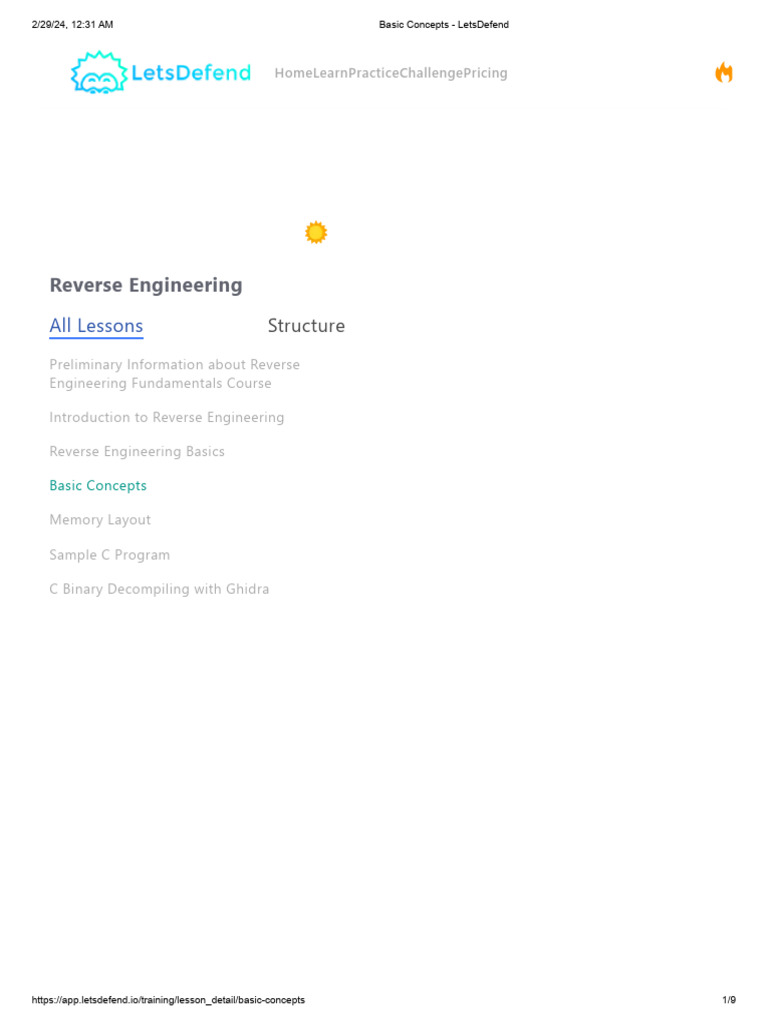 Basic Concepts - LetsDefend | PDF