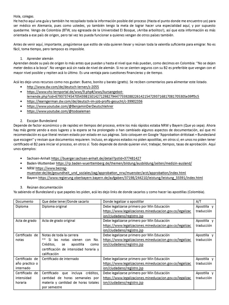 Resumen Proceso Alemania | PDF