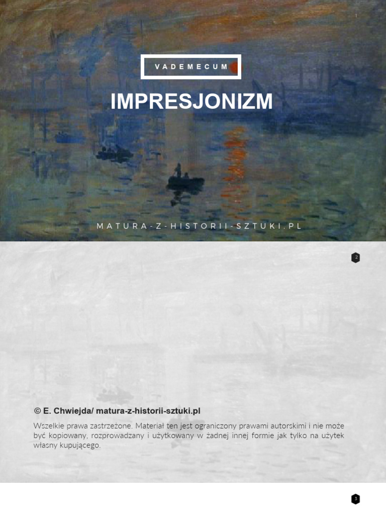 31 Impresjonizm | PDF