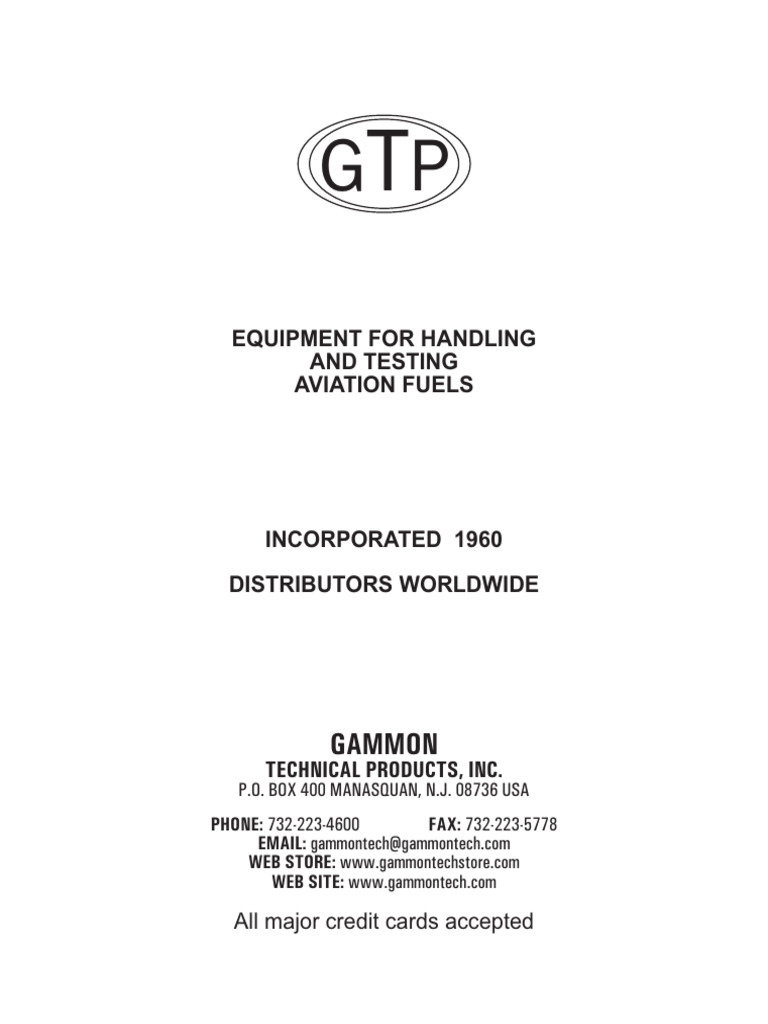 GTP Catalog | PDF