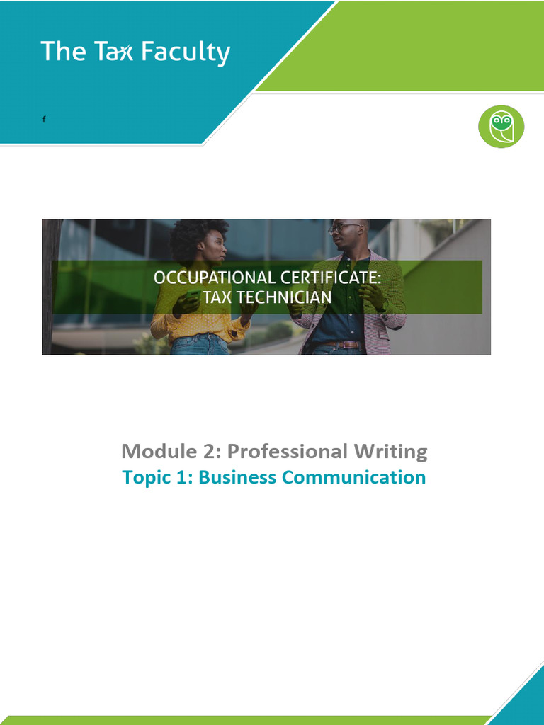 Business Communication Study Guide | PDF | Communication | Career & Growth