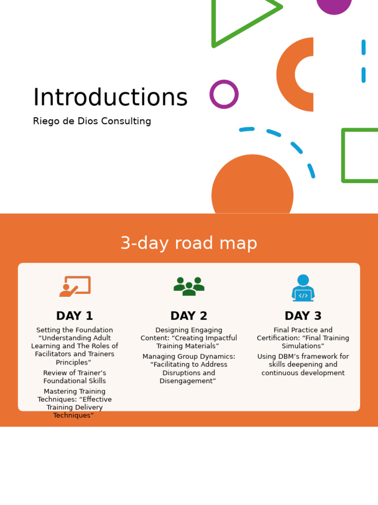 Day 1 Adult Learning | PDF