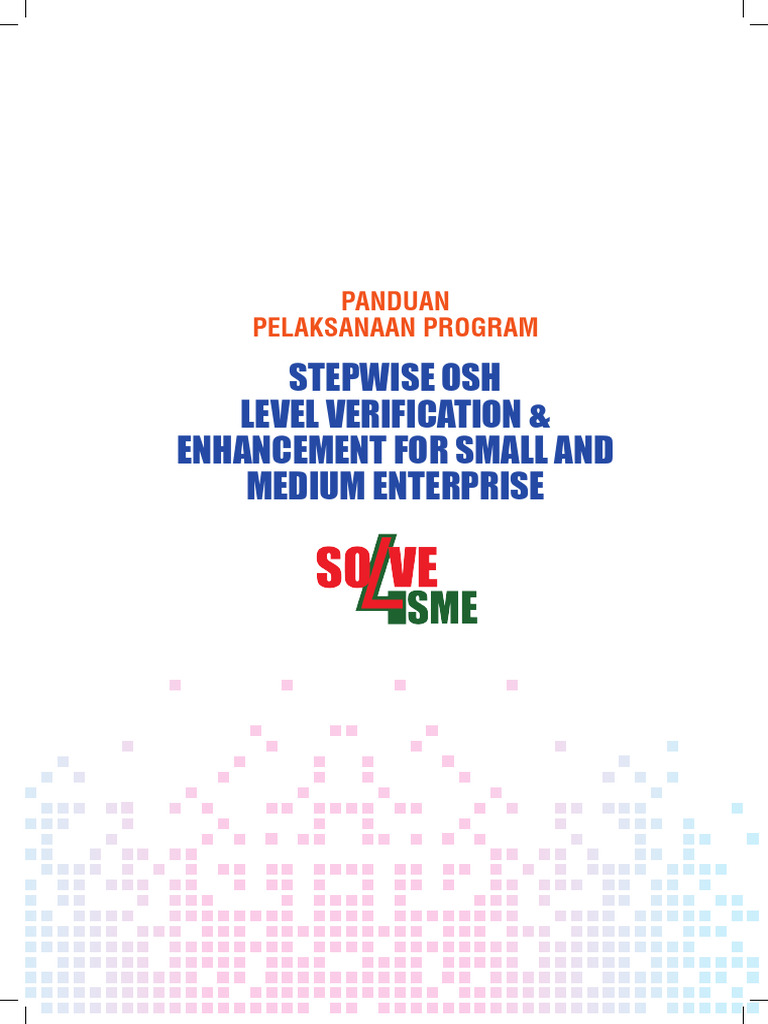 Panduan Pelaksanaan Program Solve 4 Sme | PDF