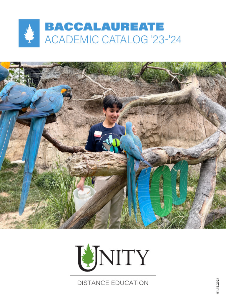 FINAL-APRIL-Unity-Distance-Education-Baccalaureate-2023-2024-Catalog | PDF