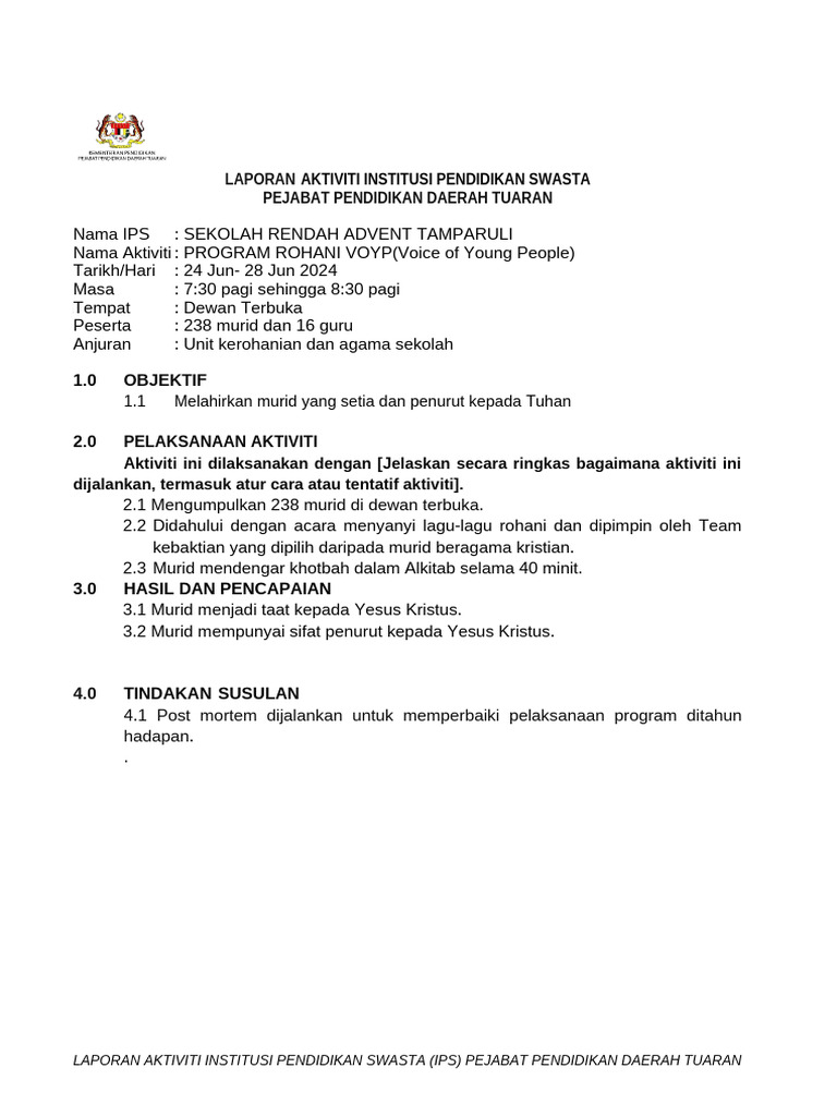 Kerohanian Voice of Young People | PDF | Career & Growth | Religion ...