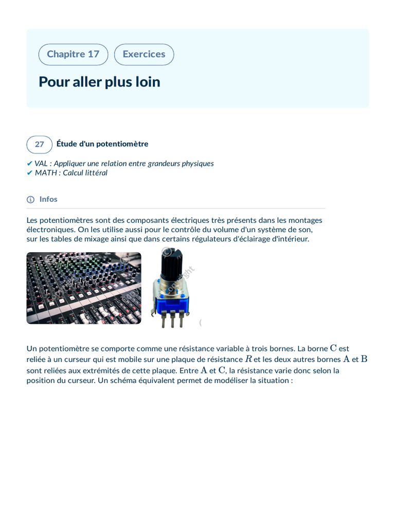Pour Aller Plus Loin | PDF