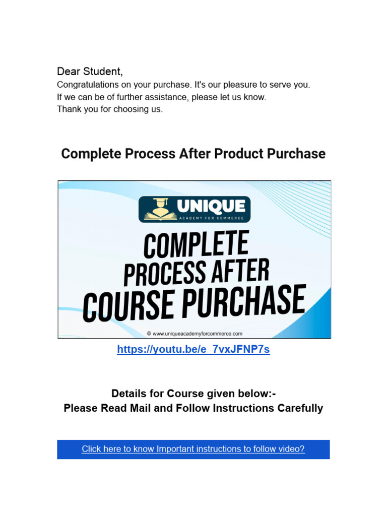 Dear Student 1 | PDF