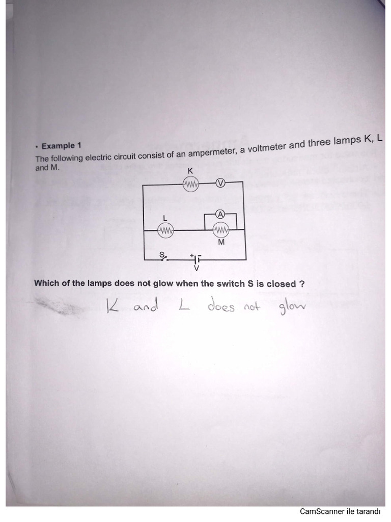 Electric Circuits Example Answers | PDF