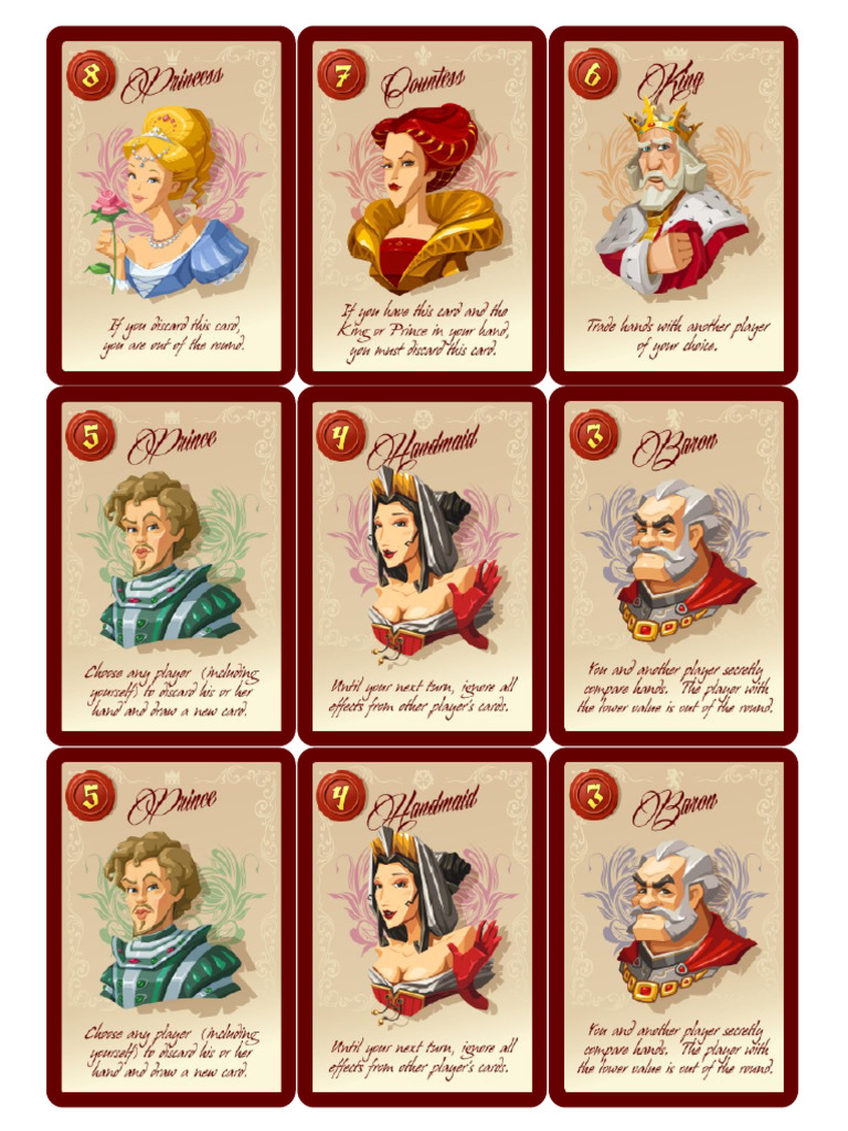 Love Letter Printable Cards | PDF