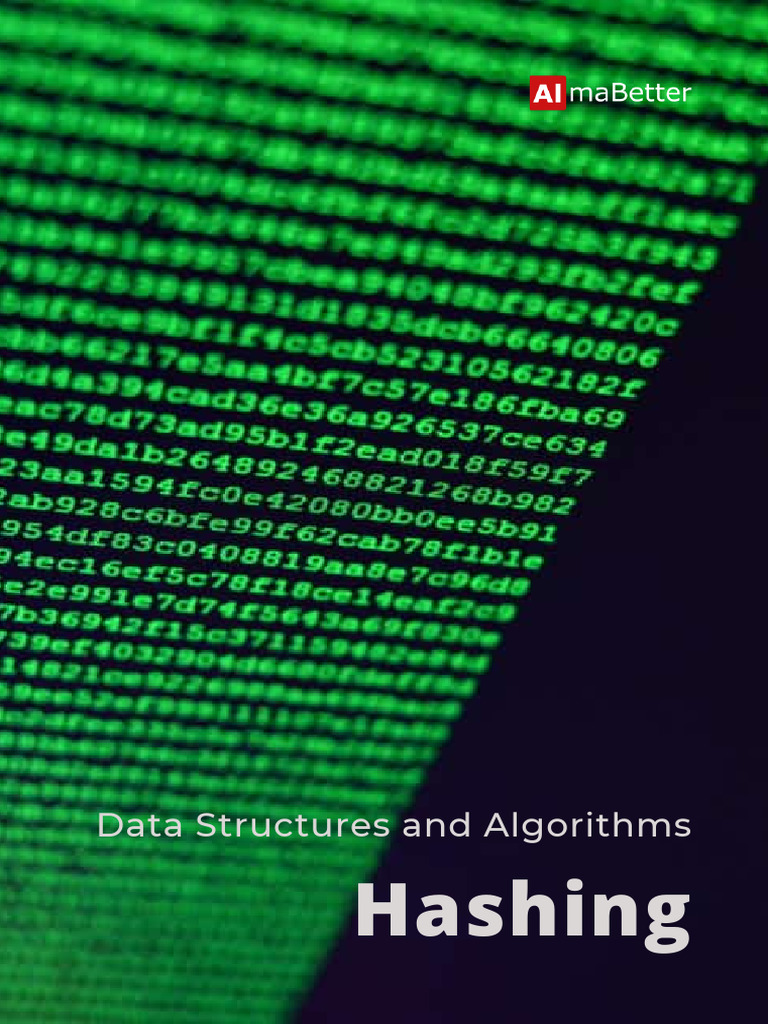 Data Structures and Algorithms - Hashing | PDF Data Structures and Algorithms - Hashing | PDF