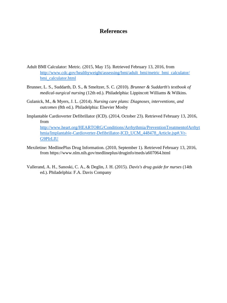 Reference For NCP 2 | PDF