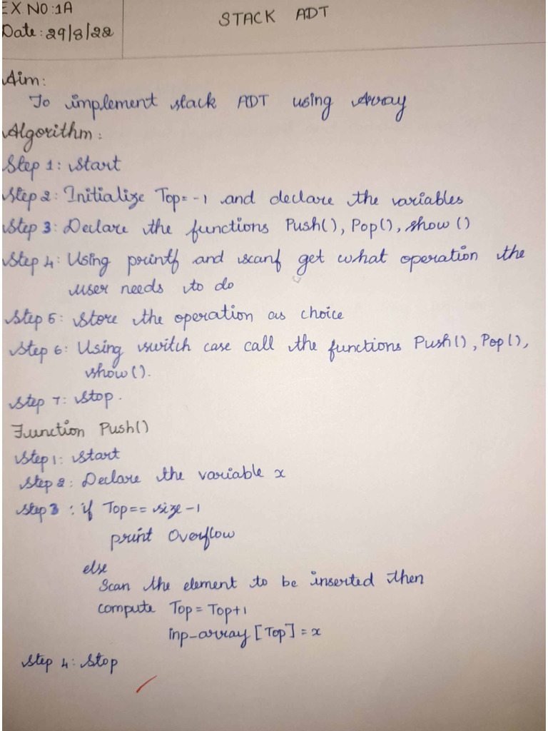 Data Structures Lab | PDF