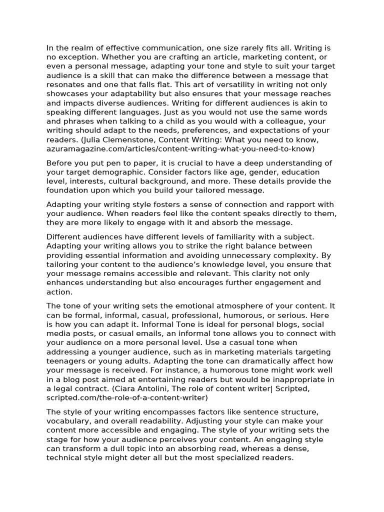 In The Realm of Effective Communication | PDF