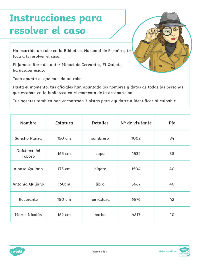 Es N 1650276171 Escape Room El Misterio Del Quijote - Ver - 1 | PDF