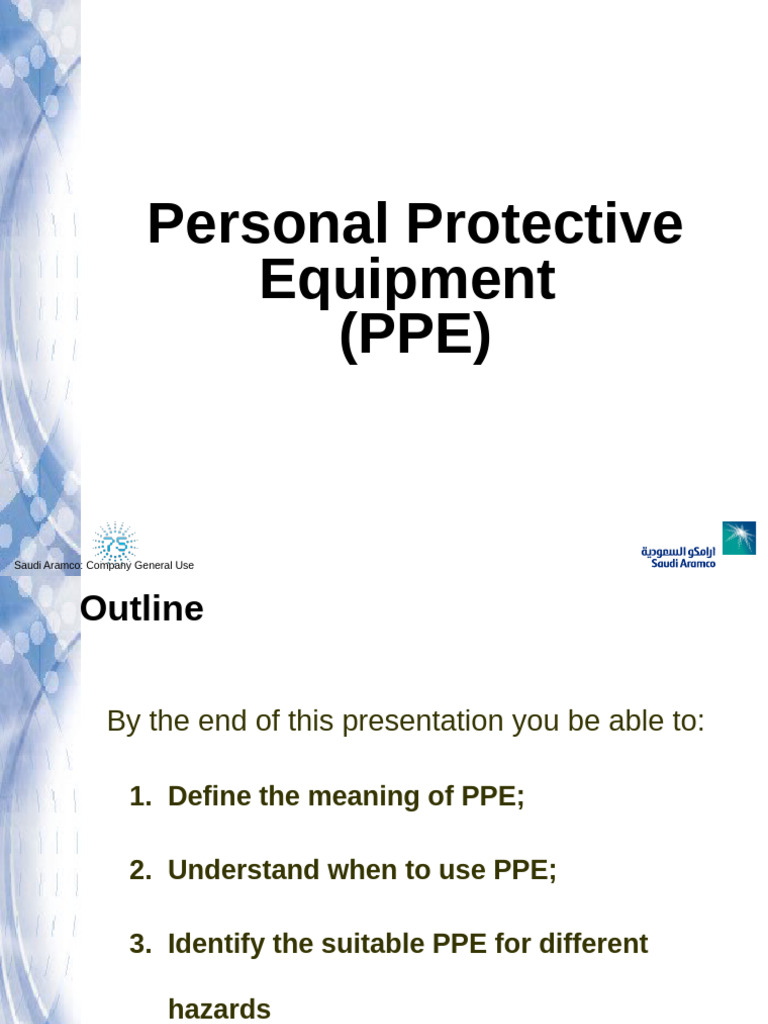 PPE Presentation | PDF