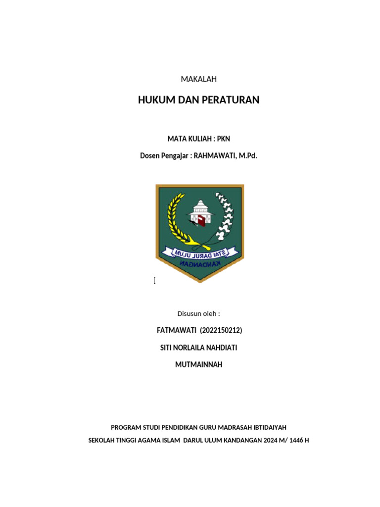 Makalah PKN | PDF