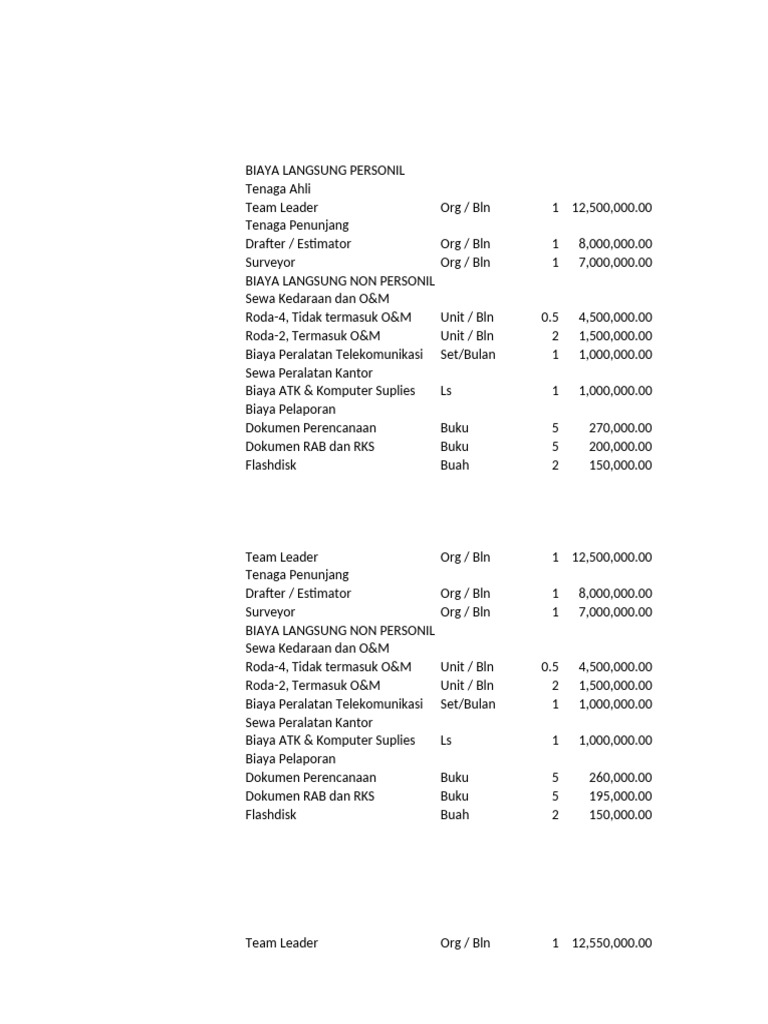 HPS Jasa Konsul GOR | PDF