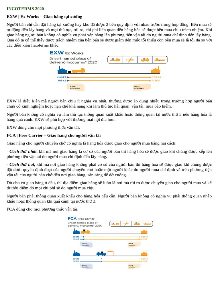Incoterms | PDF