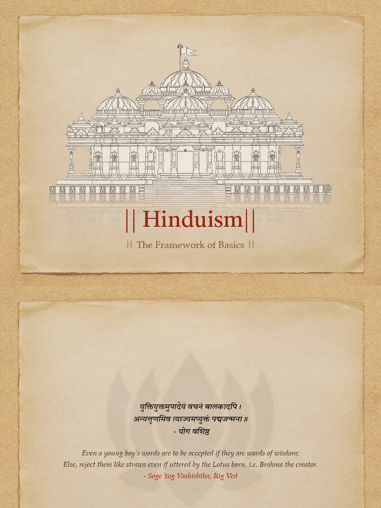 Hinduism The Framework of Basics | PDF | Kama | Moksha