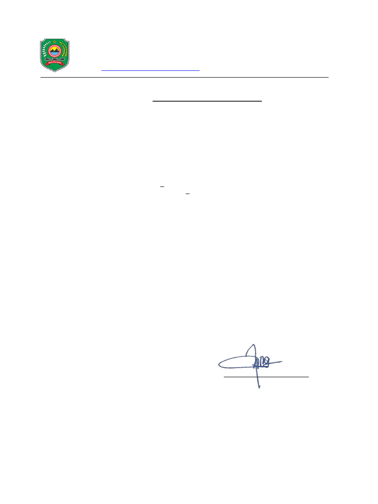 Surat Perintah Tugas Workshop IKM | PDF