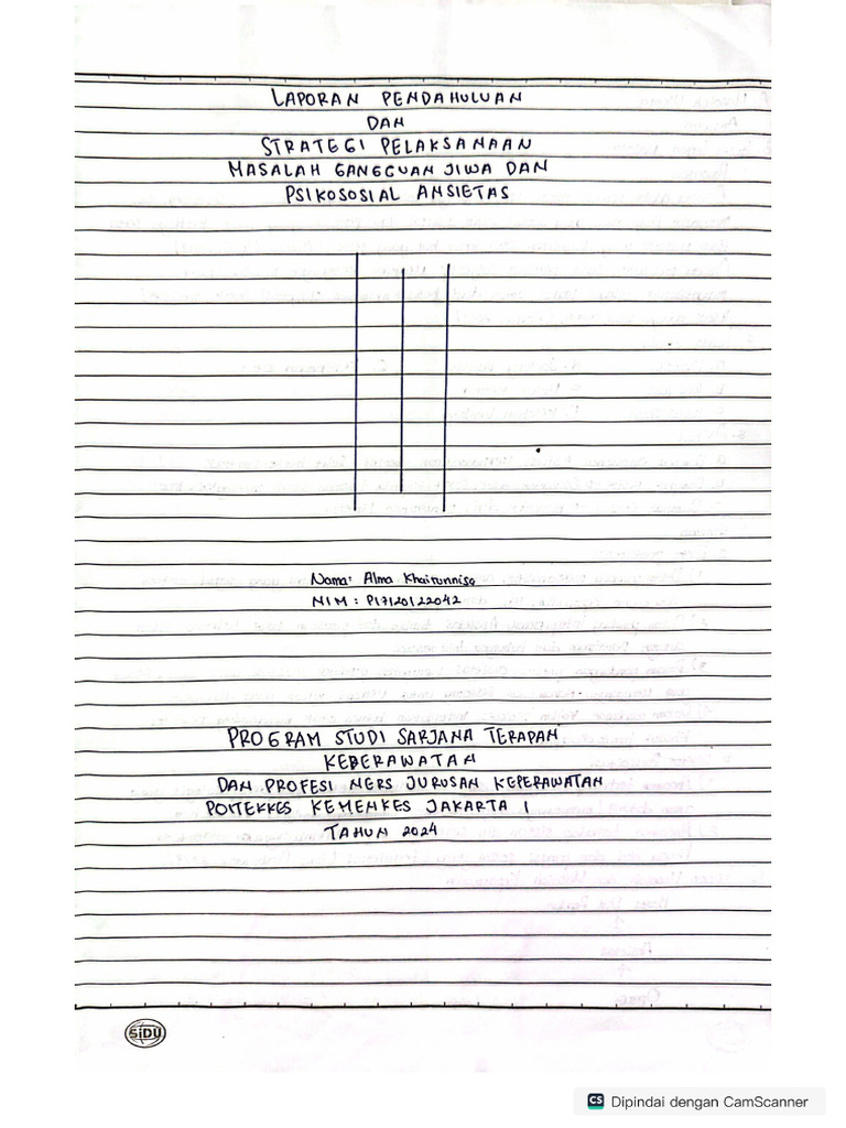 LP SP Ansietas | PDF