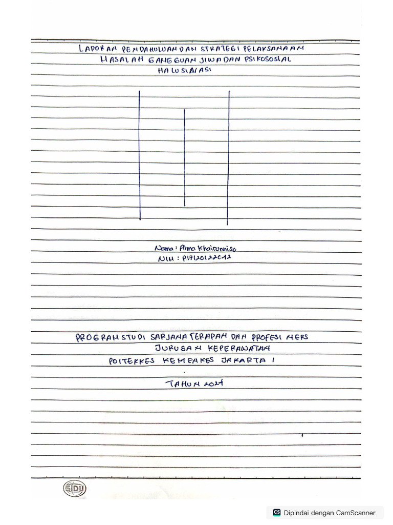 Lp Sp Halusinasi | PDF