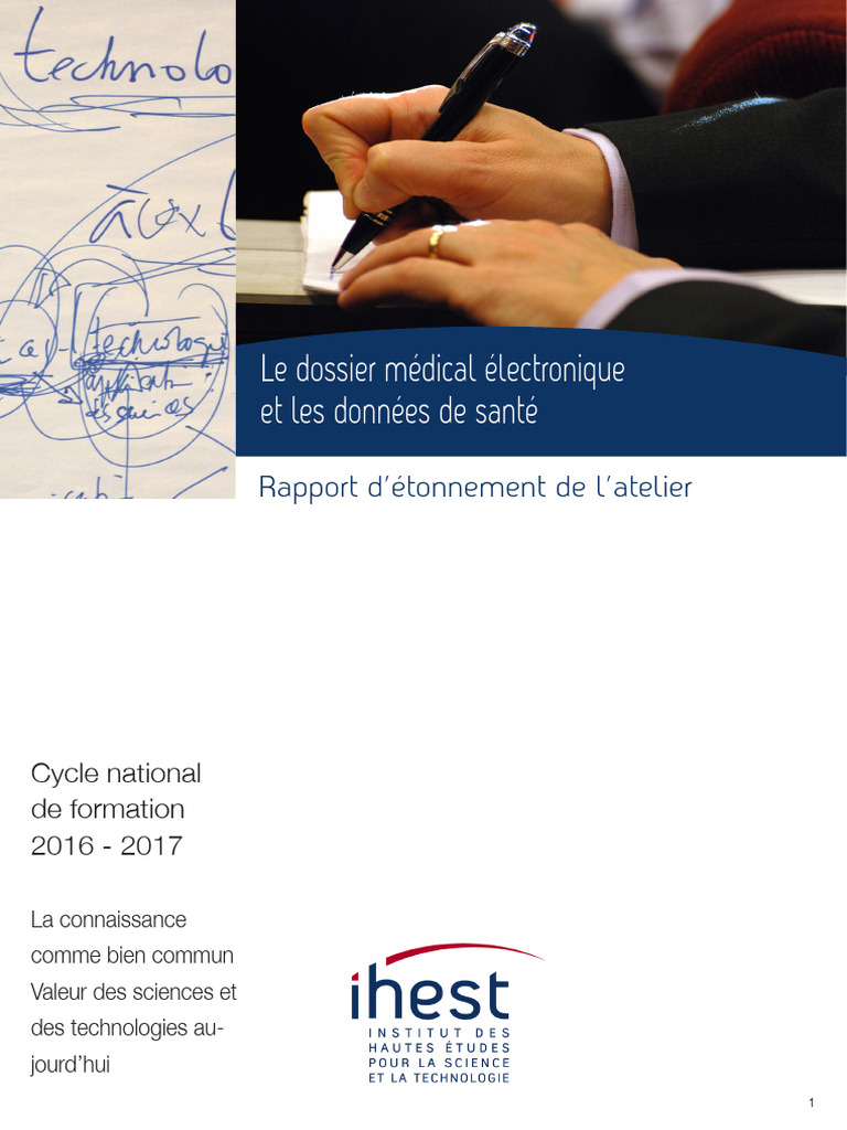 2016 17 Dossier Medical Electronique | PDF