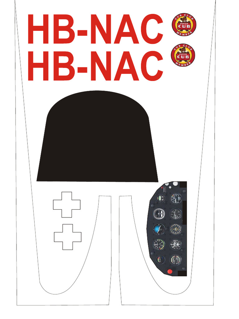 PR PiperJ3Cub Decal A4 | PDF
