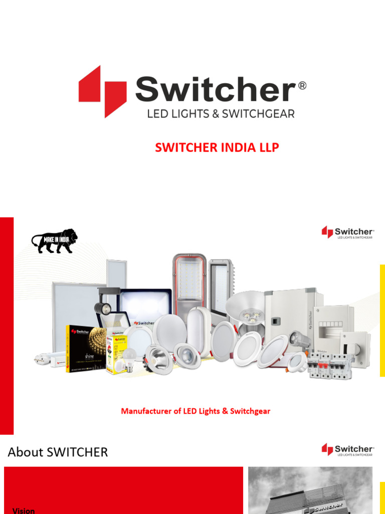 Switcher Company Pitch Deck March 2024 | PDF