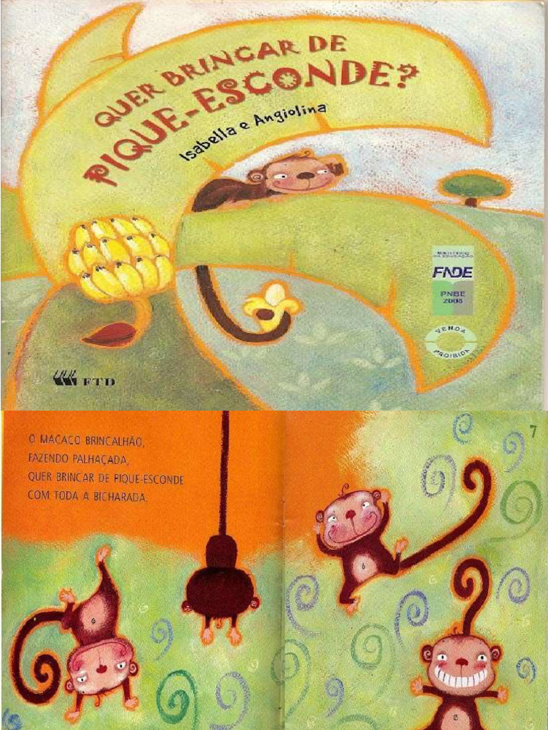 Quer Brincar de Pique Esconde | PDF