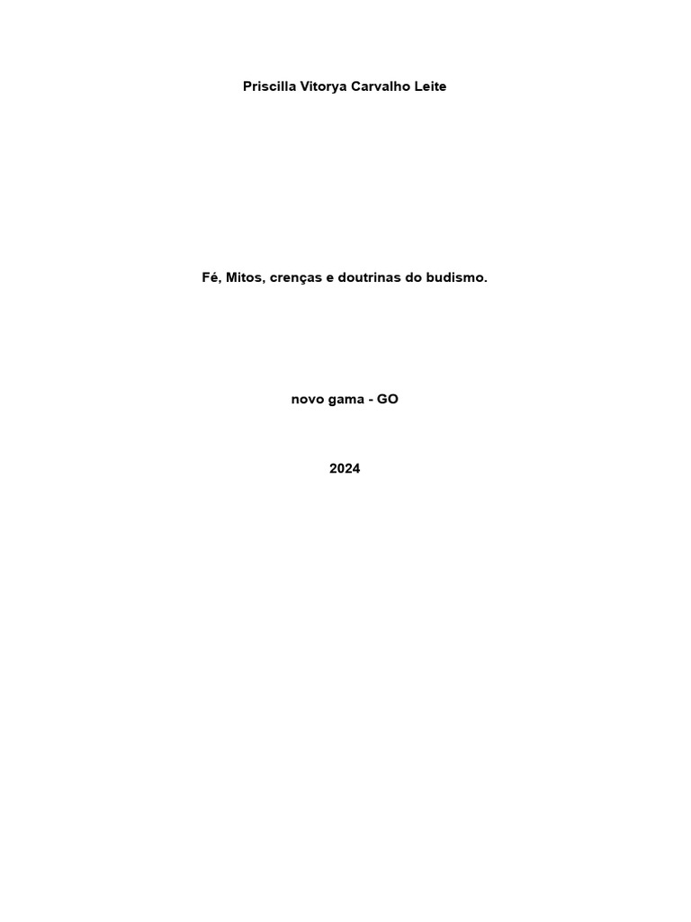 Documento Sem Tã - Tulo | PDF