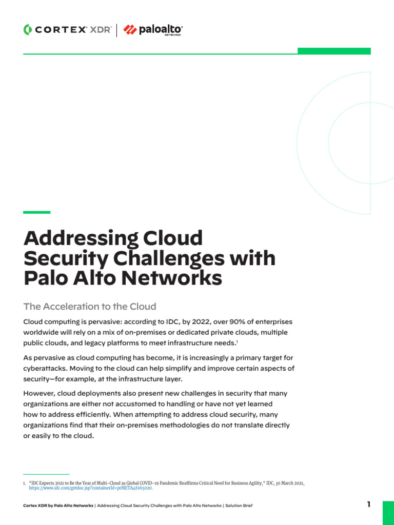 Cortex XDR Cloud | PDF