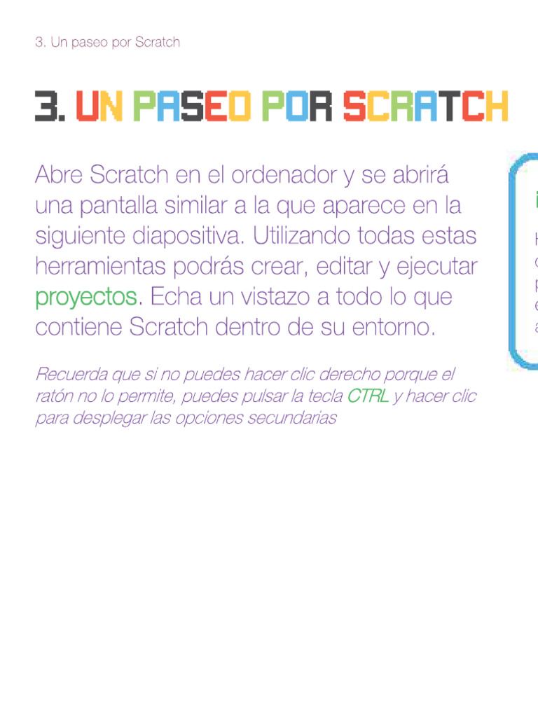 Crear Con Scratch - Capitulo 3 | PDF