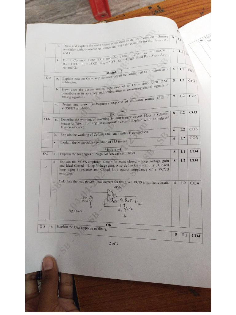EPC Question Paper | PDF